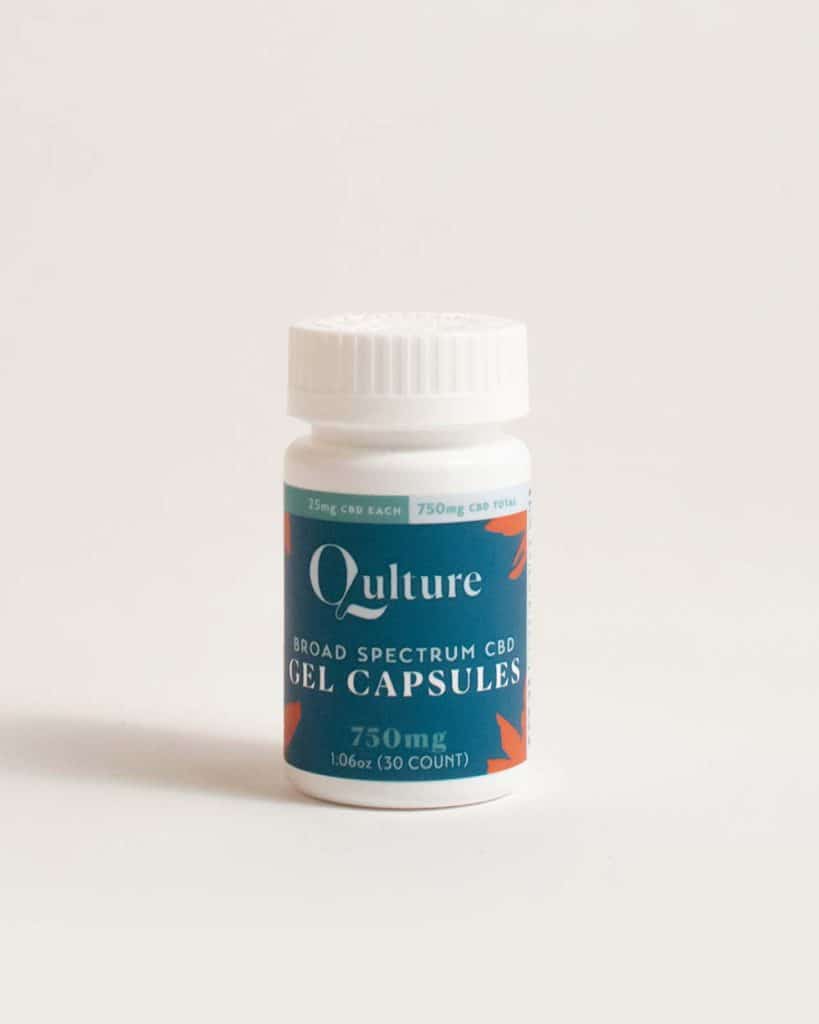 Broad Spectrum Gel Caps - 750mg - Qulture